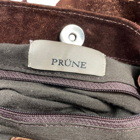 Prune | Bags | Prne Prune Fullgrain Brown Leather Diecut Punched Scale ...